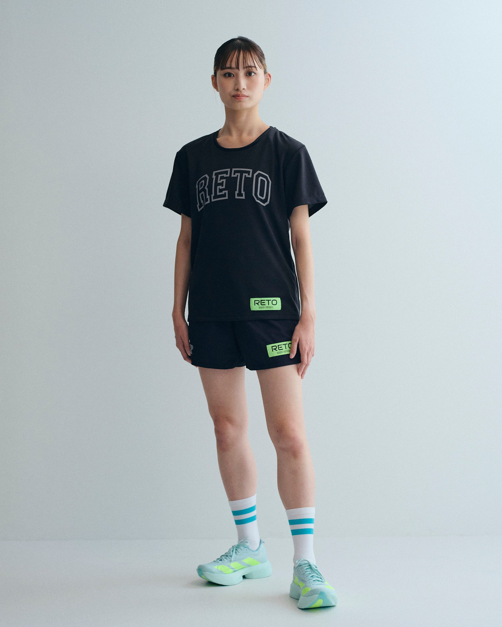 COLLEGE LOGO T | ランニング Tシャツ RETO